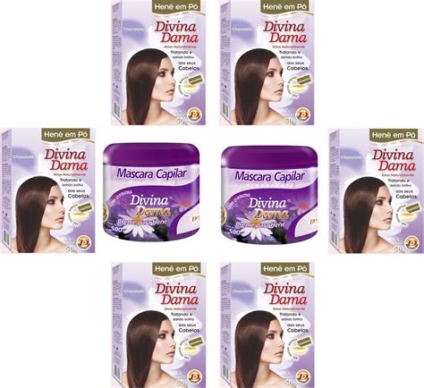 Hene Divina Dama Chocolate Em Po x gr incolor x gr Frete grátis
