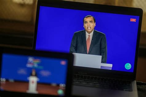 Reliance Industries Commits 25 Billion For 5g Rollout In India Wsj