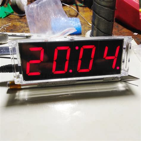 Electronic Clock Led Microcontroller Electronic Supply Depot
