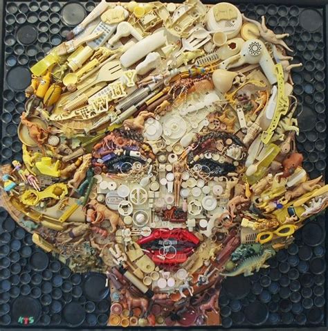 Artist Kirkland Smith Trash Art Assemblage Art Sculpture Art