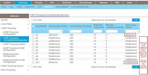 IPTV mit Opnsense IGMP Proxy IPSnooping sporadischer Abbrüche