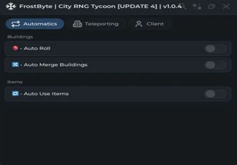 City Rng Tycoon Script Autoroll Automerge Roblox Scripter