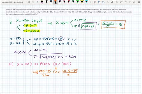 SOLVED Compute P X Using The Binomial Probability Formula Then