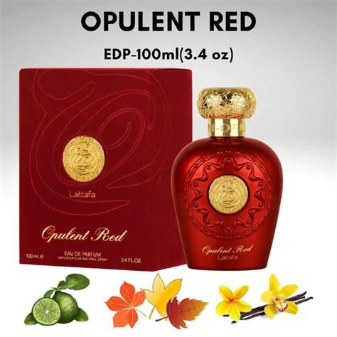 Lattafa Opulent Red Eau De Parfum 100ml Lmching Group Limited