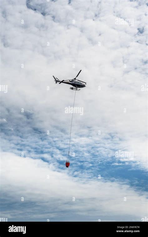 Wendefurth Germany 170622 Helicopter With A Tank Full Of