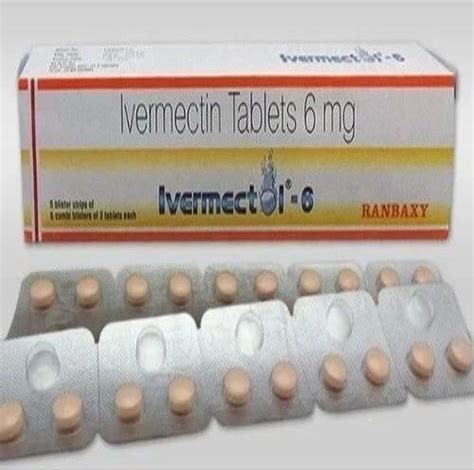 Ivermectol Ivermectin Tablet Packaging Size 55250 Tablets At Rs