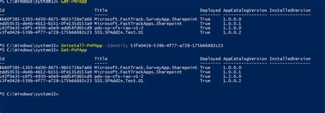 Uninstall Pnpapp Not Working · Issue 1280 · Pnppnp Powershell · Github