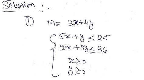 [solved] 1 solve the linear programming programing by graphing and