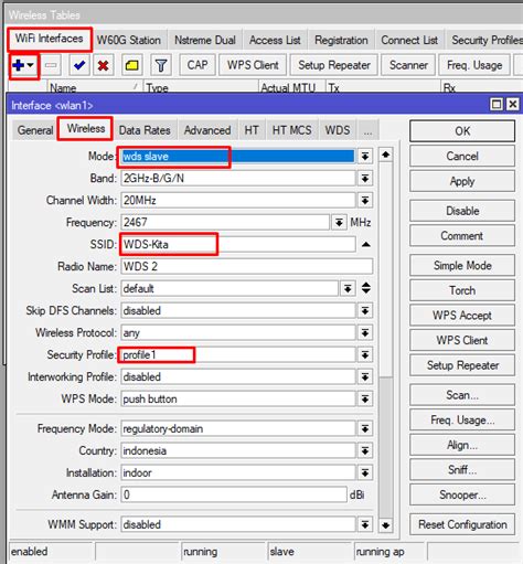 Mikrotik Konfigurasi Wds Dynamic