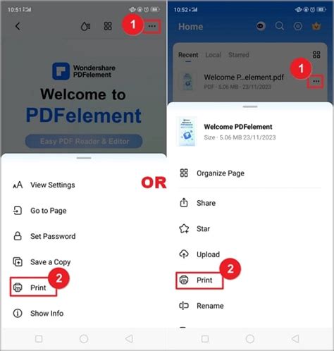 Stampa PDF Su Android