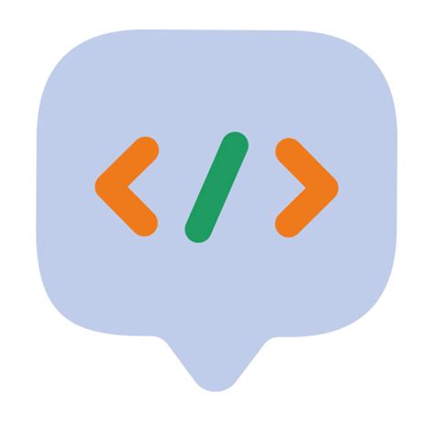 Icono De Código De Mensaje Generic Flat