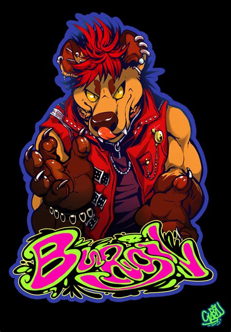 Digital Graffiti Badge Burgil — Weasyl