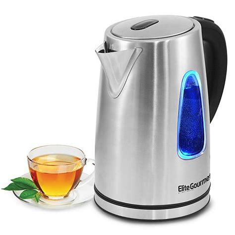 Elite Platinum 17 Liter Stainless Steel Cordless Electric Kettle