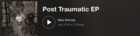 Linkin Parks Mike Shinoda Releases Post Traumatic Ep Iheart