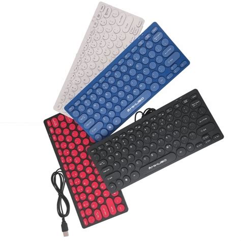 Mikuso Usb 78 Keys Wired Slim Portable Office Laptop Pc Mini Keyboard Shopee Malaysia