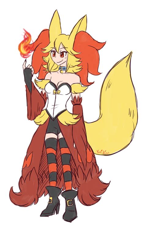 Luna The Delphox By Mahoxyshoujo On Deviantart Luna The Delphox By Mahoxyshoujo On Deviantart