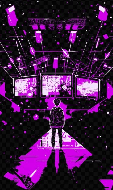 Premium Psd K Pop Idol In A Seoul Concert Hall With Led Screens And Ligh World Music Day