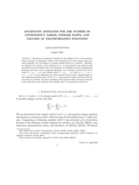 Simplex Math Research Paper Pdf Matrix Mathematics Eigenvalues