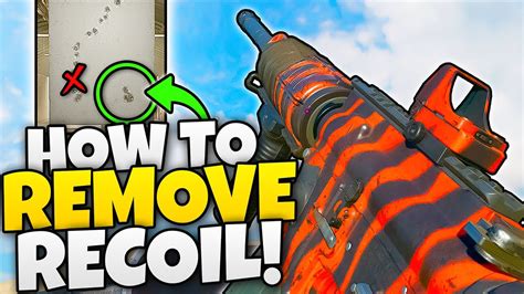 HOW TO REMOVE RECOIL FROM ANY GUN IN BLACK OPS Best Class Setup Tips COD BO Gameplay YouTube