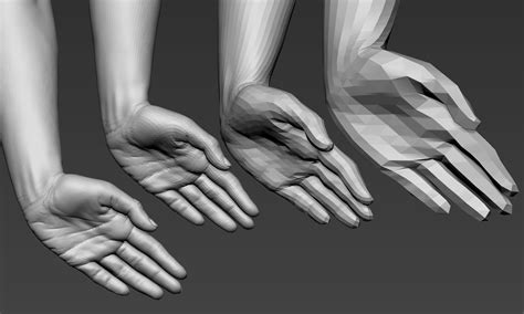 Female Hand Amen Pose Free 3d Model Cgtrader