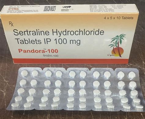 Sertraline 100 Mg Tablets At ₹ 640box Sertraline Tablets In Mohali