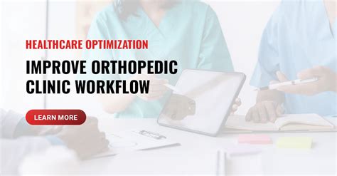 Improve Your Orthopedic Clinic Workflow 4 Steps To Success