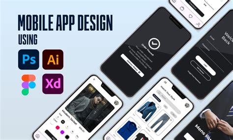 Design A Mobile App Ui Ux Prototype In Figma And Adobe Xd By Thegraphd Fiverr