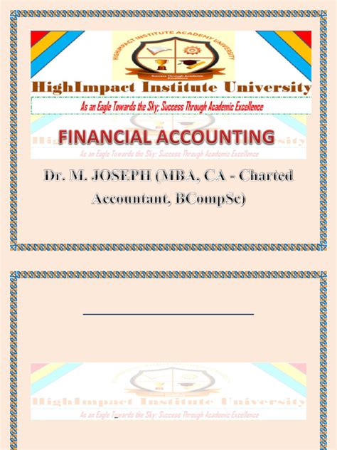 Financial Accounting Module 2 Pdf