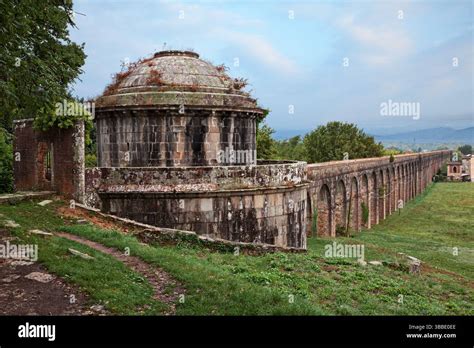 Capannori Lucca Tuscany Italy The Ancient Aqueduct Of Nottolini A 19th Century Structure In