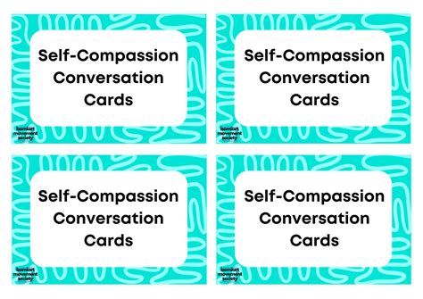 Self Compassion Conversation Cards For Dancers — Bomiart Movement Society