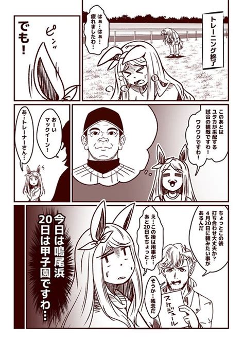 コミケの新刊三冊目、強火阪神阪神担のメジロマックイーン入稿しましたあああ あかぎゆーと さんのマンガ ツイコミ 仮