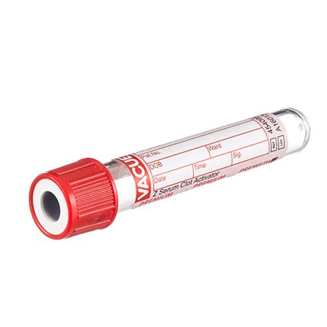 VACUETTE Serum Röhrchen Gerinnungsakt Ordibed