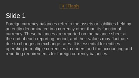 SOLUTION Reporting Foreign Currency Balances Studypool