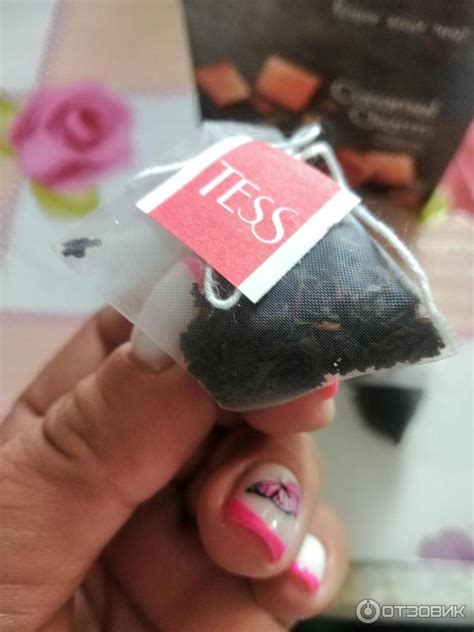 Отзыв о Чай Tess "Caramel Charm" | Вкусный, но слабый.