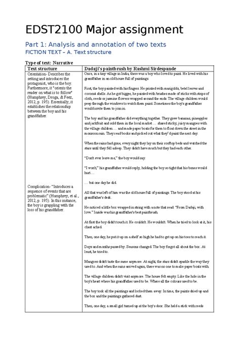 Edst2100 Major Assignment Set B Edst2100 Major Assignment Part 1