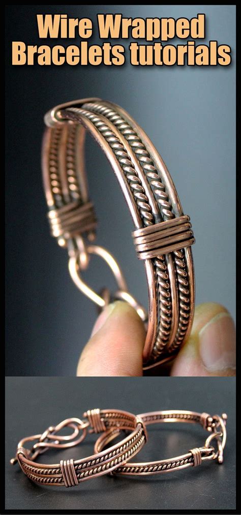 Diy Wire Wrapped Bracelets Wire Wrapped Tutorials Step By Step From
