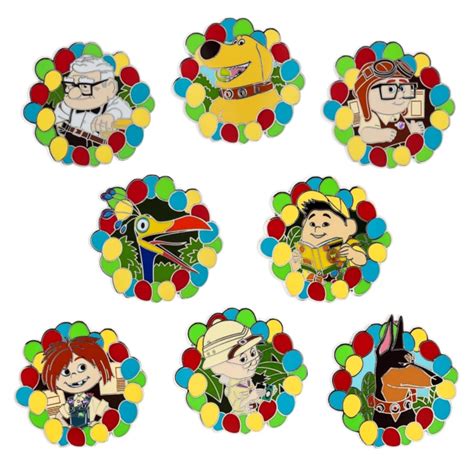 Up Mystery Pin Set Disney Store