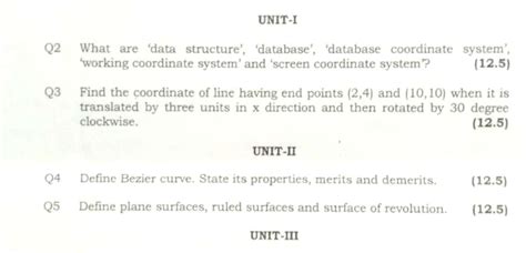 Solved Unit I Q2 What Are Data Structure Database