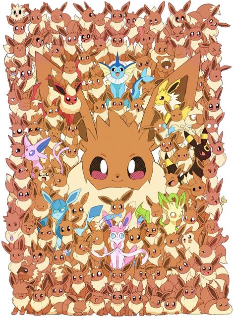Pauldrawsart Bidoof Buneary Ditto Eevee Espeon Flareon Furret Gary Oak Gigantamax Eevee