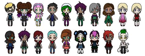 Small OCs Main Ocs The Rest Of Gen Extras By Smudii On DeviantArt