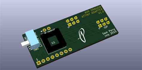 Avr Dragon Attiny Adapter Sd Perry