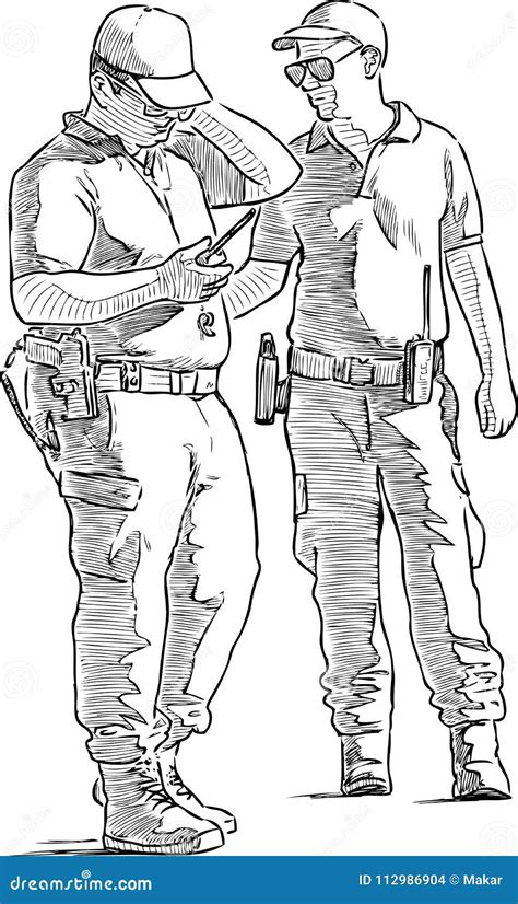 Guards Drawing At Judith Rodney Blog