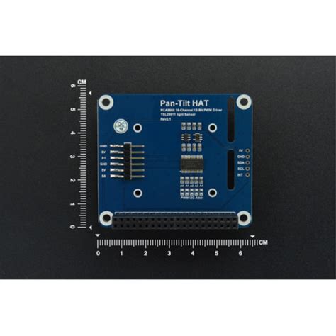Pan Tilt Hat For Raspberry Pi And Jetson Nano At Mg Super Labs India