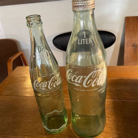 Yahooオークション コカコーラ 瓶 500ml 1l Coca Cola ガラス瓶 レ