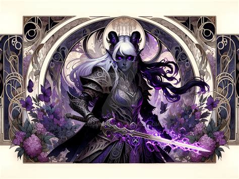 Anime Tiefling Demoness Horned Knight Dnd Art By Dissunder On Deviantart