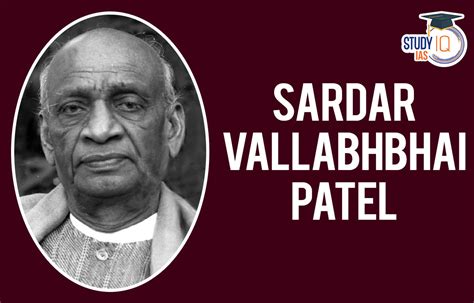 Sardar Vallabhbhai Patel Biography Freedom Struggle Achievements