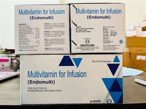 Multivitamin Injection For Human 50x10ml At ₹ 10 Vial In Hyderabad