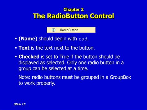 Chapter 2 Visual Basic Interface Ppt Download