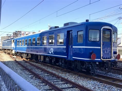 JR西日本 国鉄12系客車 スハフ12 129 大久保駅 兵庫県 鉄道フォト写真 拡大 by むこそさん レイルラボ RailLab