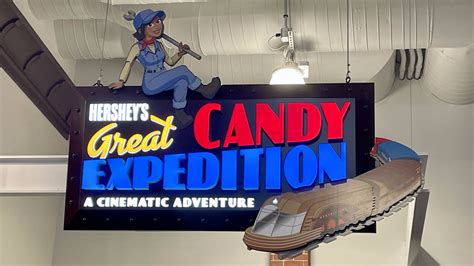 Hersheys New Great Candy Expedition Ride Review A Full Sensory Ride Through Hersheys History